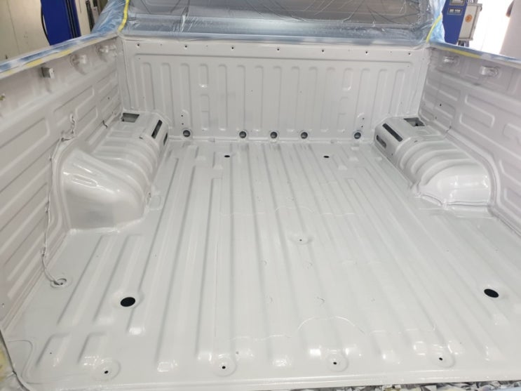 렉스턴 스포츠칸 적재함 부식 방지 세라믹플러스 로 시공 네이버 블로그