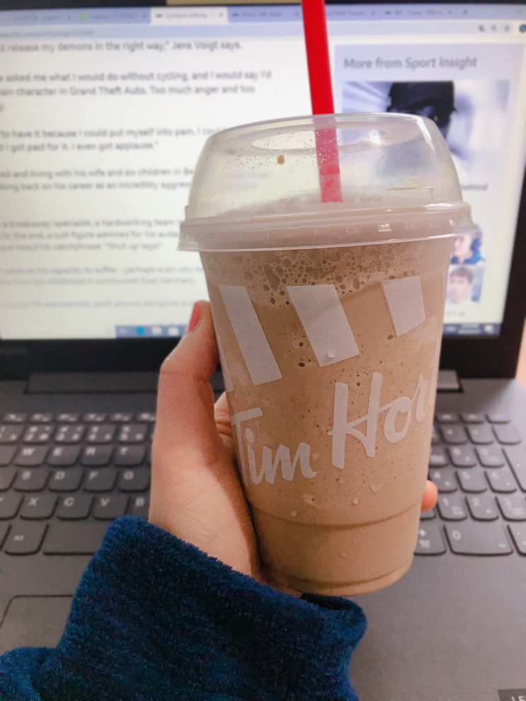 Tim Hortons Iced Capp : 네이버 블로그