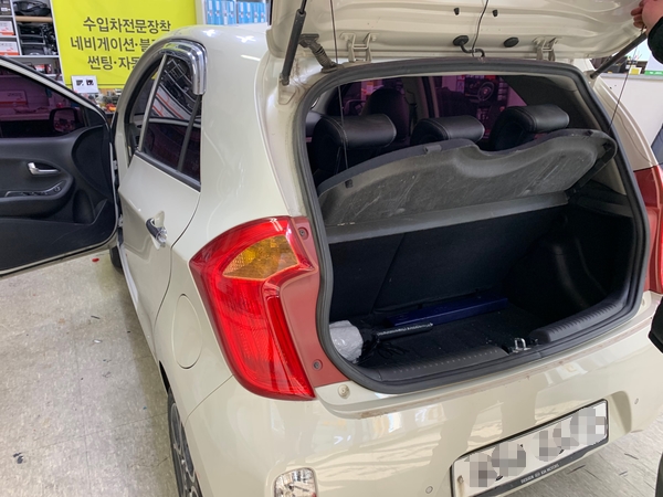 [프로네비] #기아 #모닝 #JY커스텀 #T3000 #8인치 #네비게이션 #매립 : 네이버 블로그