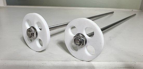 Teflon Single Milling Impeller / 테프론 디스퍼멧 밀링 임펠러(특별제작) / Impeller(임펠러 ...