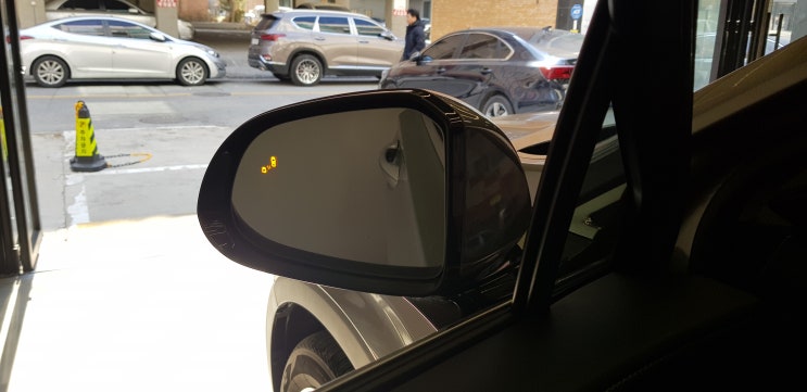 싼타페TM 후측방경보 (BCW, BSD) 순정옵션 장착으로 사각지대 없는 안전한 차선 변경해보세요. : 네이버 블로그