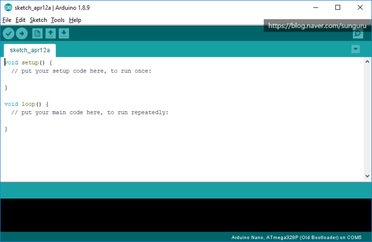 V-IoT 아두이노] 1. Arduino IDE 다운로드 및 환경 설정 : 네이버 블로그