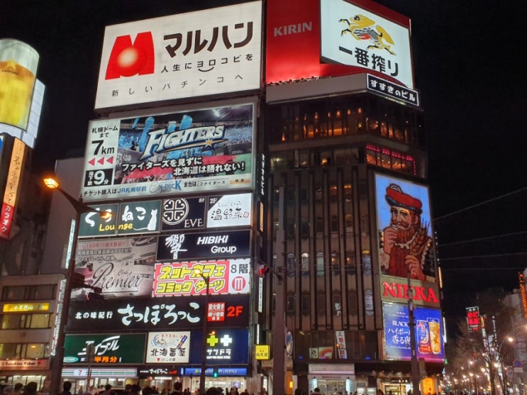 일본 삿포로 2박 3일 자유여행 삿포로 가볼만한 곳 오도리 공원이랑 스스키노 거리 네이버 블로그