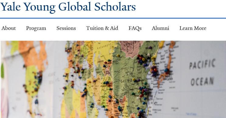 [예일대 고등학생 여름 캠프] Yale Young Global Scholars (YYGS) : 네이버 블로그