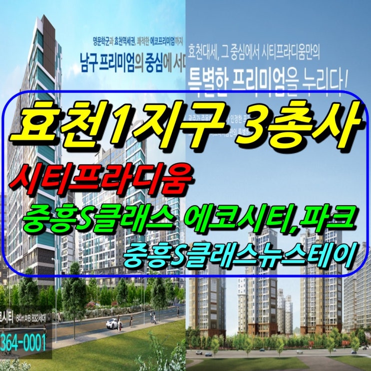 효천1지구 시티프라디움 Vs 중흥s클래스 에코시티 에코파크 Vs 중흥s클래스 뉴스테이 비교입주임박 네이버 블로그