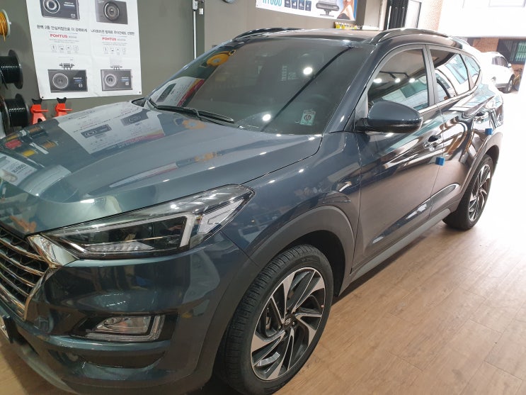 2019 투싼 HUD / 폰터스 HUD H1000 + CEP-100MA 장착 / HUD 순정 네비 연동 [부천 플레이 카오디오] : 네이버 블로그