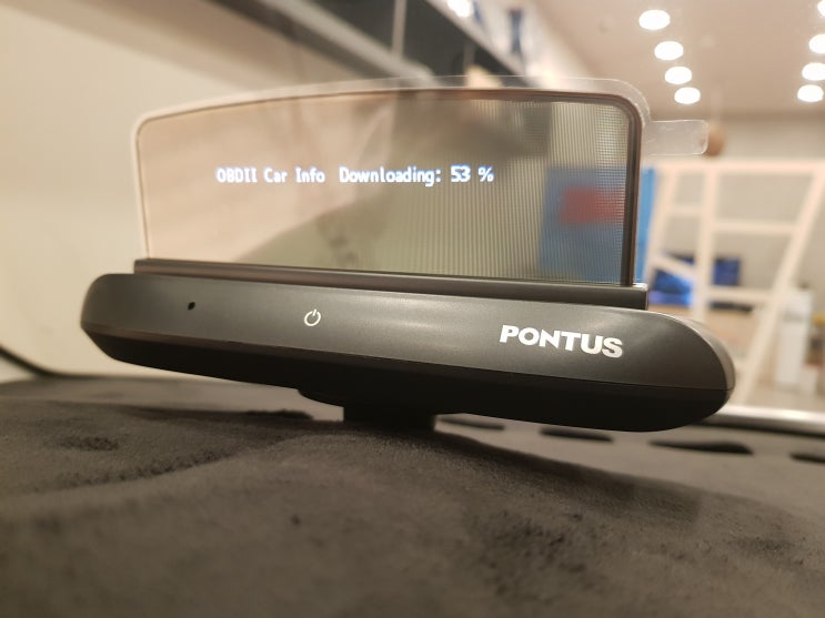 폰터스HUD H1000 신형올뉴투싼TL 헤드업디스플레이 +도어빔 장착, 마인튜닝 : 네이버 블로그