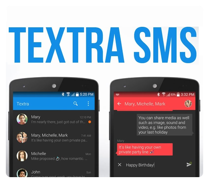 문자 메시지앱 추천 Textra SMS MMS 수신도 완벽해~! : 네이버 블로그