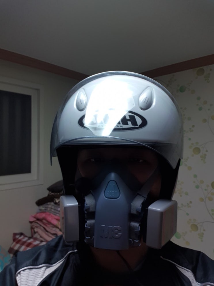 3M 7502 면체 마스크 두번째 후기 & 7093c 필터 : 네이버 블로그