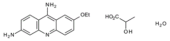 Ethoxyacridine-6,9-diamine 2-hydroxypropionate monohydrate; Acrinol ...