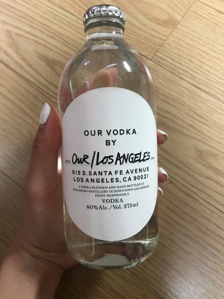 Our vodka by los angeles 아워보드카 : 네이버 블로그