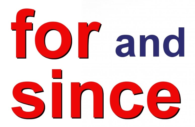 시간을 나타내는 since, for, in, from 용법 : 네이버 블로그