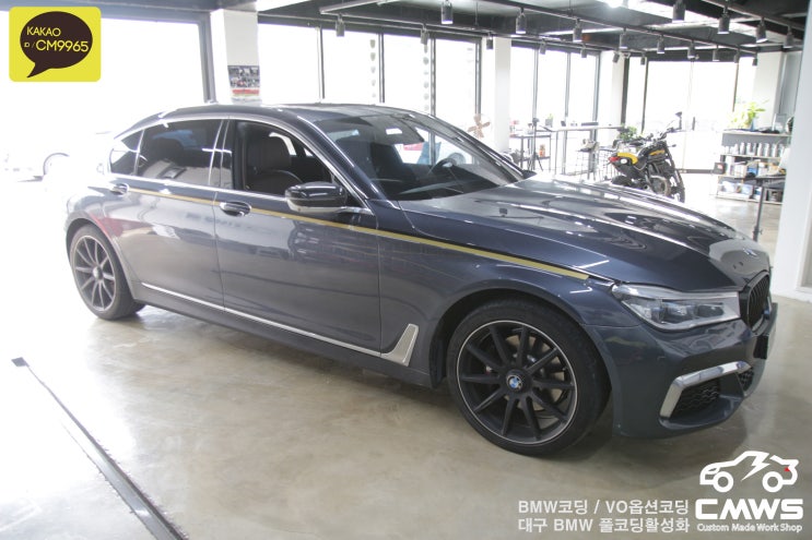 BMW 730Li G12 풀코딩[VO+FDL+Code Calibration]활성화 작업 + 나노렉스썬더[Nano-Rex ...