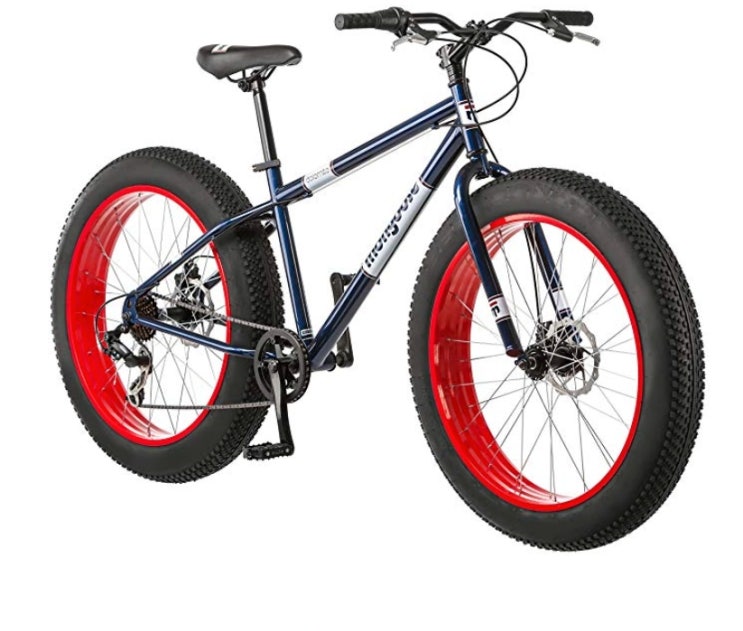 Mongoose Dolomite Fat Tire Mountain Bike, Featuring 17-Inch/Medium High ...