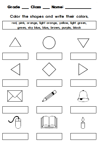초등영어 수업 3학년 Colors : 네이버 블로그