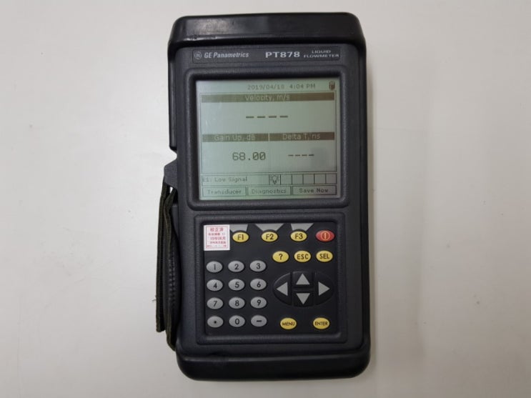 GE Panametrics PT878 포터블 액체 유량계 중고판매 : 네이버 블로그