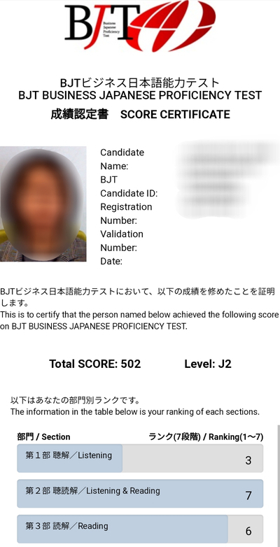 BJT 비즈니스 일본어 테스트 후기 : 네이버 블로그