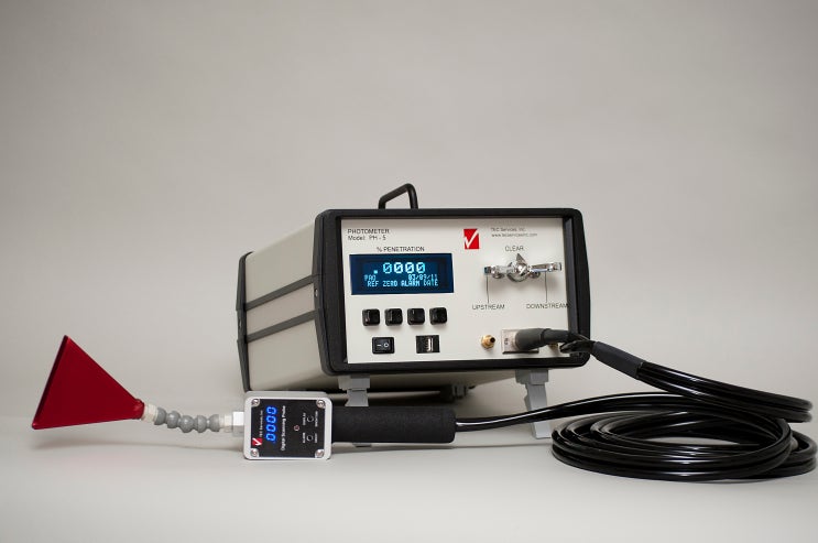 필터누기시험기, PH-5 Photometer, HEPA Filter Integrity Tester, , Portable ...