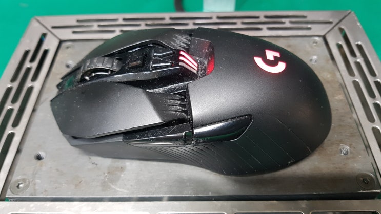 로지텍게이밍마우스 G G903 로지텍g903 로지텍g900더블클릭 클릭풀림 드래그풀림 클릭풀림증상의 고장수리 입니다옴론차이나