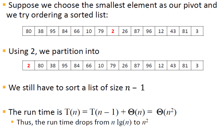 (Algorithm) Analysis of Randomized Quick Sort : 네이버 블로그
