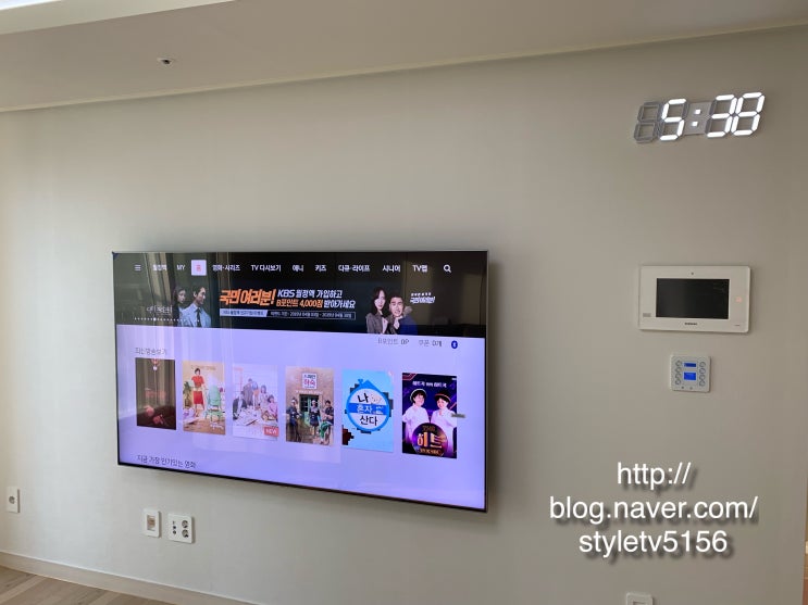 해외직구TV설치 / QN75Q7FNAF / UN82NU8000F / UN65NU8000F / WMN4277SK / LSW640A ...