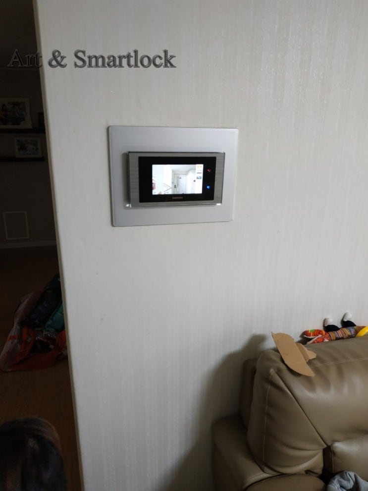 수원시 천천동 영풍마드레빌 아파트에 삼성비디오폰 SHT-3527XM 7인치 제품 설치했어요~ : 네이버 블로그