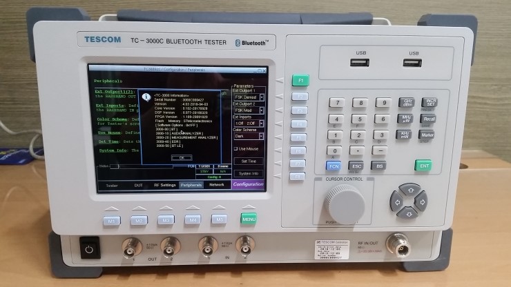 중고 계측기 판매/렌탈/매입/수리 블루투스테스터 Bluetooth Tester TC-3000C (Tescom) : 네이버 블로그