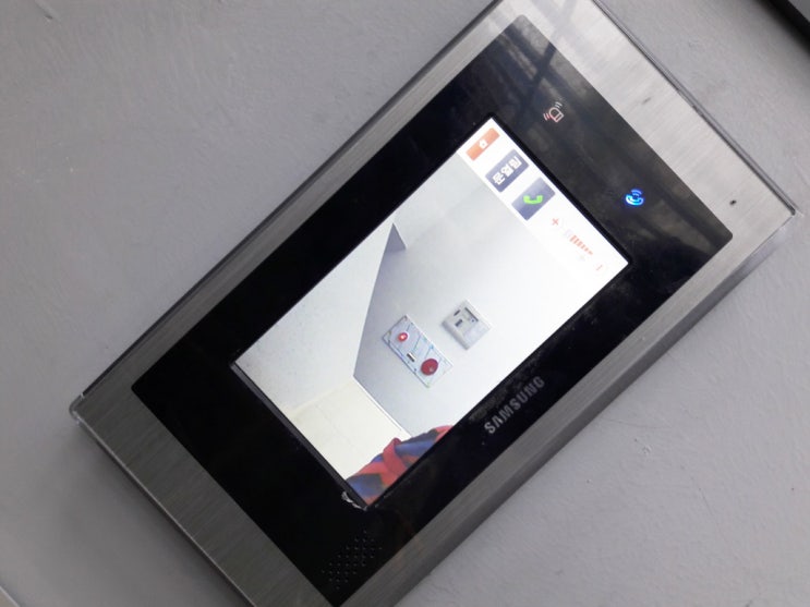 인천 선학동 다층세대 인터폰 SHT-3527XM과 로비폰 SHT-5280NL 자동문연동 : 네이버 블로그