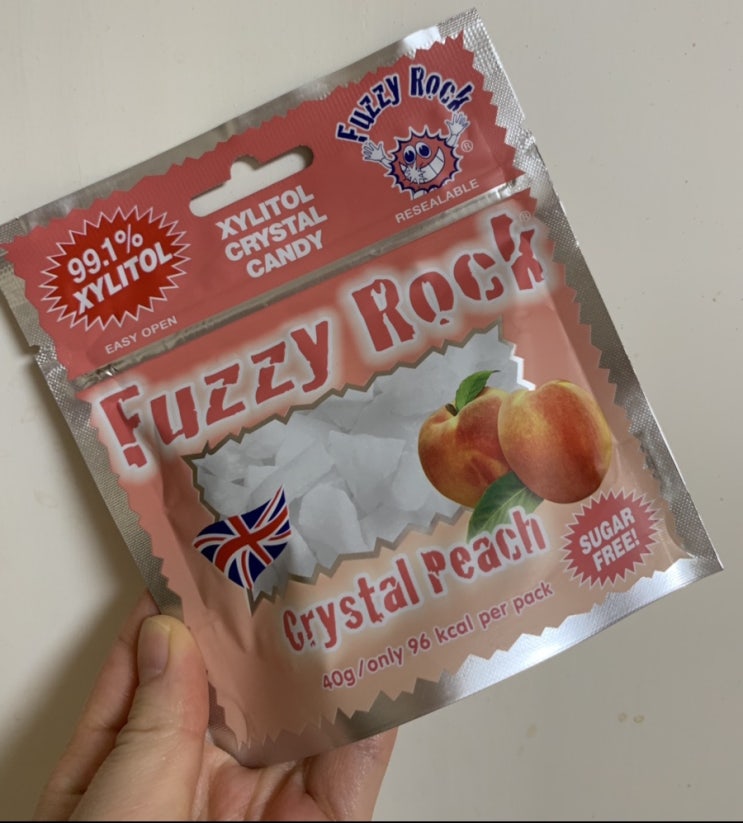 무설탕 사탕 ‘퍼지락(Fuzzy Rock) 자일리톨 크리스탈 캔디’ :: 올리브영 직접 구매 후기 : 네이버 블로그