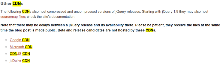 [Javascript] jQuery CDN 사용하기 : 네이버 블로그