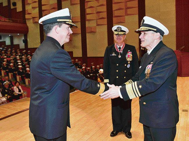 주한미해군사령부(CNFK) 사령관에 마이클 도널리 준장 취임 : 네이버 블로그