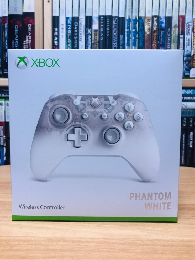 Xbox One Wireless Controller - Phantom White Special Edition 오픈케이스 ...