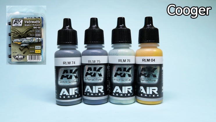 WWII Luftwaffe Fighter Colors 1941-44 - AK-Interactive Acrylic Paints ...