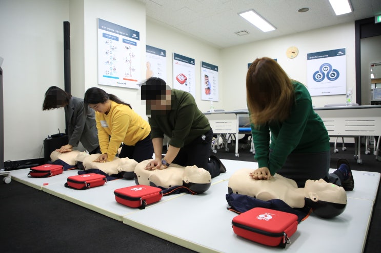 Cpr 심폐소생술 및 심장충격기 교육심화수료증대한심폐소생협회 네이버 블로그