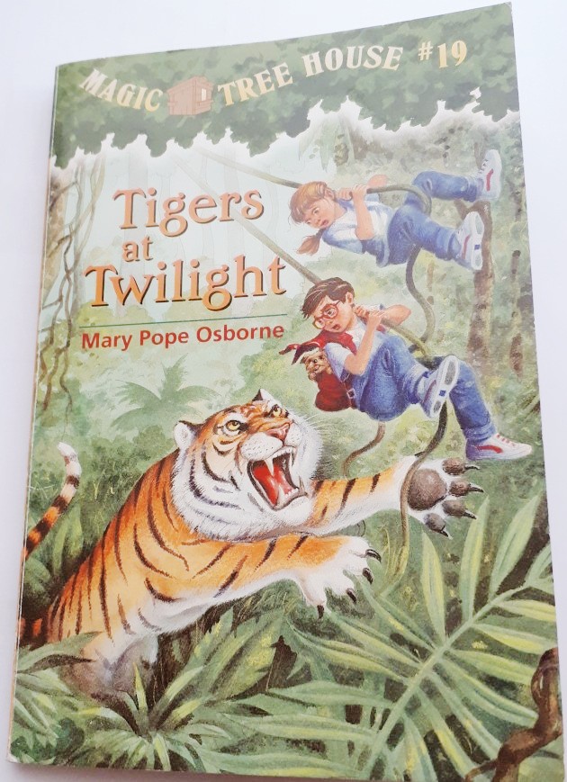 초등, 중등 영어책 추천 - 매직 트리 하우스(Magic Tree House) 19권 Tigers at twilight ...