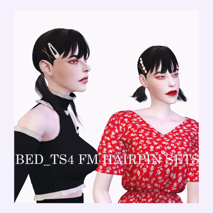 BED_TS4 FM hairpin sets : 네이버 블로그