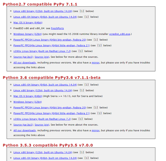 [Python] python 속도를 최대로! pypy 설치 방법 [초간단] -Ubuntu Version : 네이버 블로그