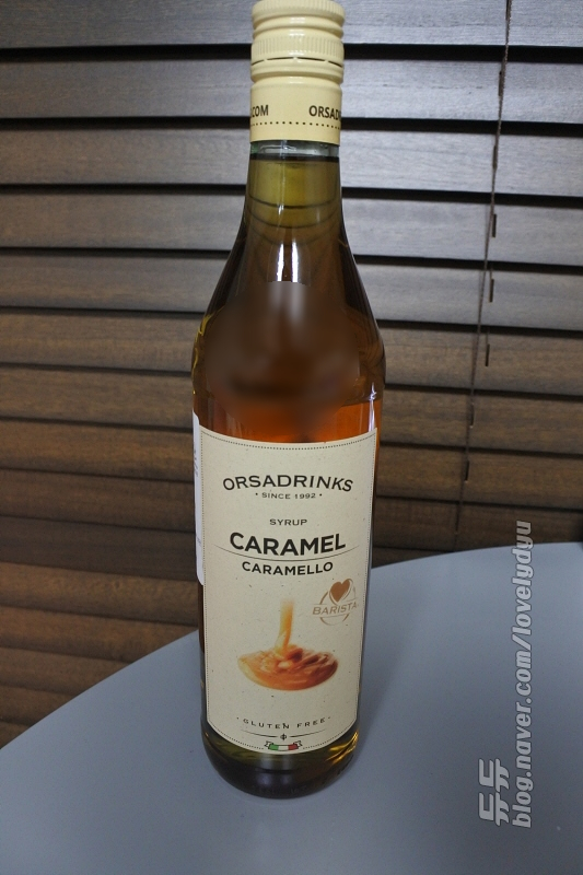카라멜시럽 추천 ODK 카라멜시럽 ORSADRINKS Caramel Syrup : 네이버 블로그