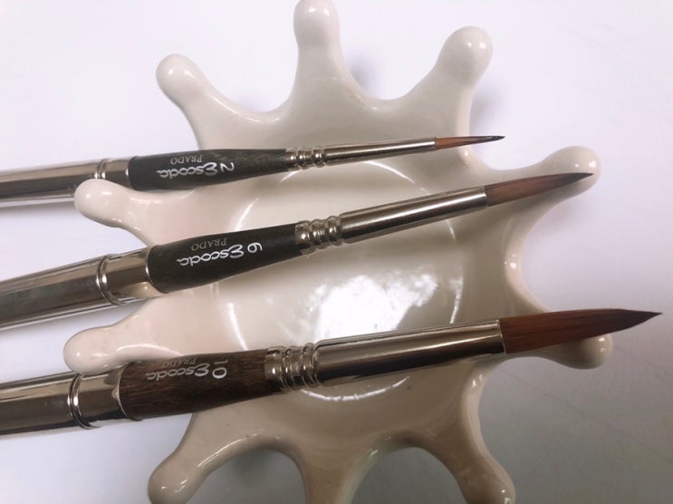 에스코다 붓세트 수채화 : 네이버 블로그