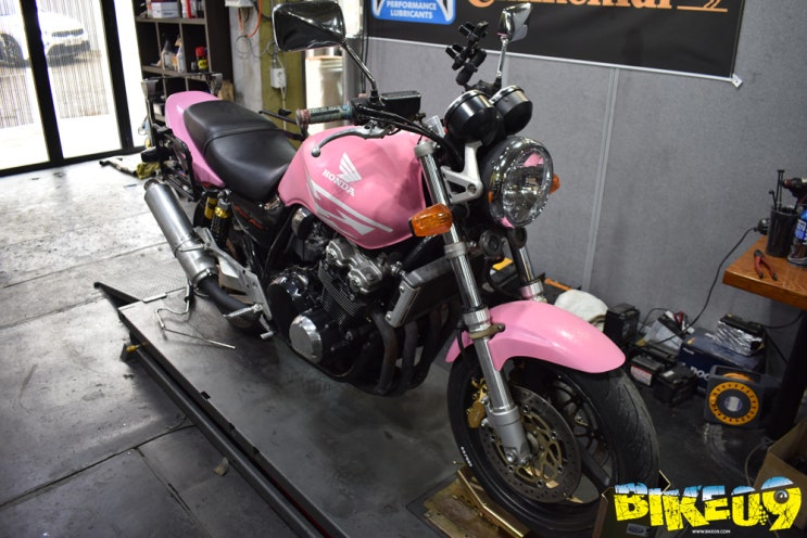 혼다 Cb400sf 오토바이 환경검사 대행 중고오토바이 판매 매입 엔진오일 교체 밸브간극 엔진압력체크 스로틀 바디 세척 냉각수
