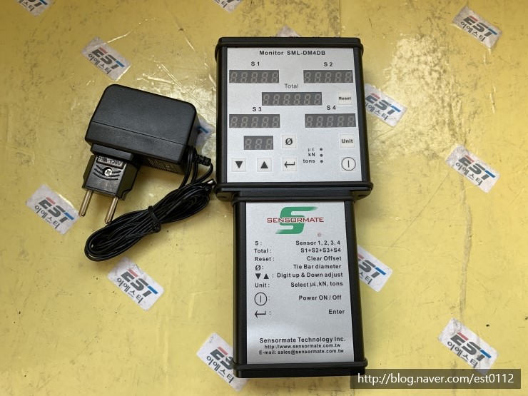 SENSORMATE Monitor SML-DM4DB Repair / 센서메이트 형체력 측정기 수리 / SENSORMATE 계측기 ...