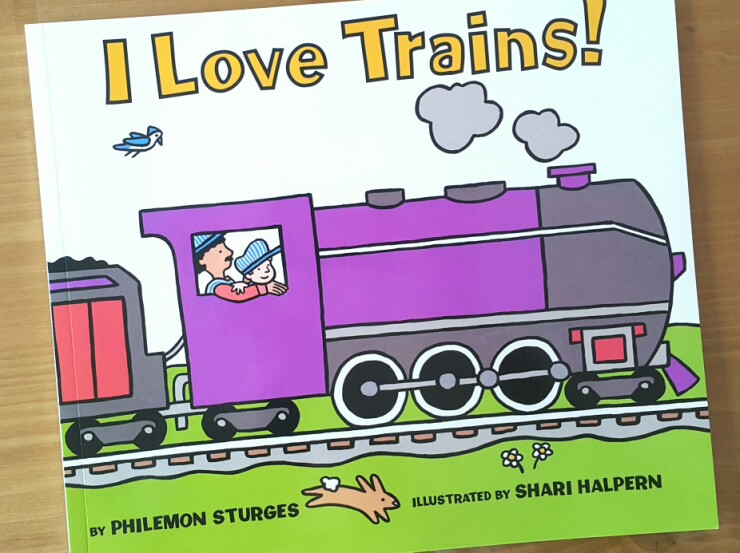 세상 귀여운 기차 그림책 I Love Trains! : 네이버 블로그