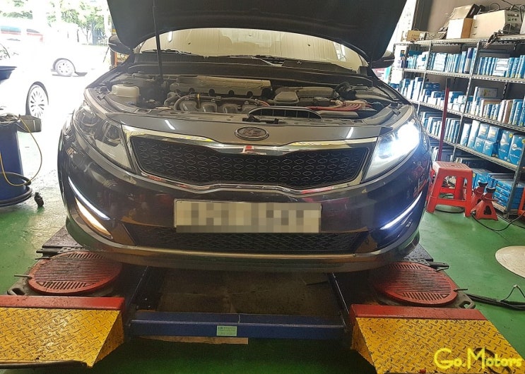 11년 기아 K5 전조등안나옴 HID전구 (D1S) 교환 *대구 남구 전문정비업체*믿고맡기는 정비업소 Gomotors* : 네이버 블로그