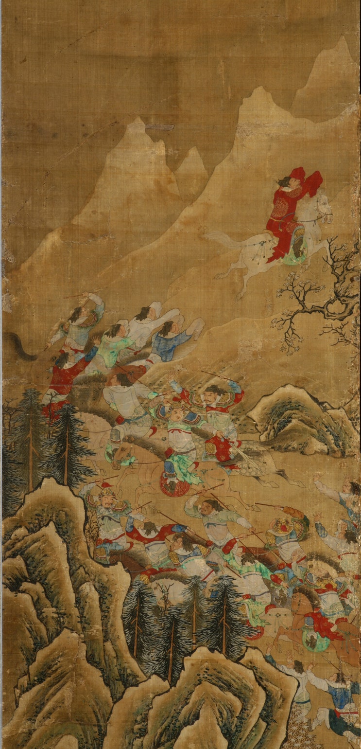 [행복배달부] 숙종의 반면교사, 사현파진도(謝玄破秦圖)! : 네이버 블로그