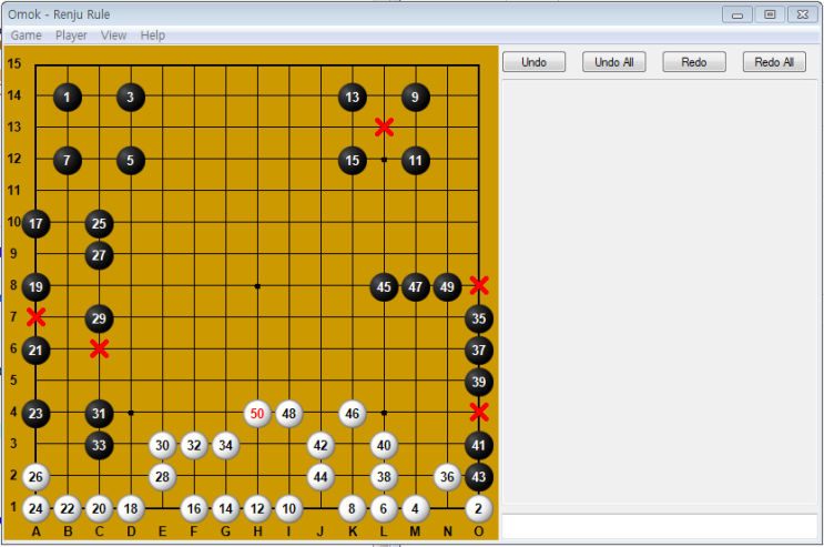 [WinAPI-Gdiplus] 오목(Omok) - Renju Rule 구현 : 네이버 블로그