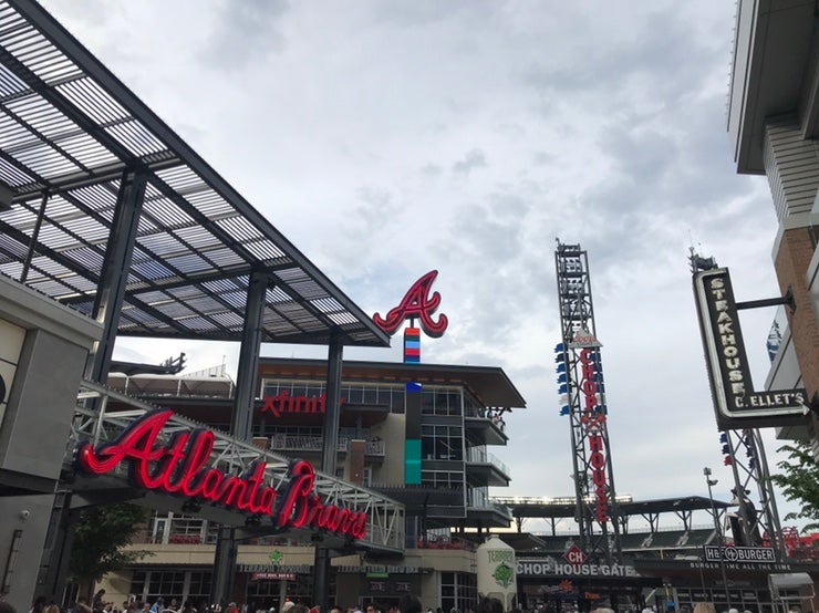[아틀란타 DAY2] 아틀란타 브레이브스 직관 ATL BRAVES / 노스조지아 프리미엄 아울렛 NORTH GEORGIA ...