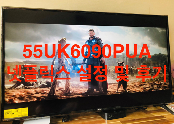 LG UHD 스마트TV 55UK6090PUA 넷플릭스 설정 및 후기 : 네이버 블로그