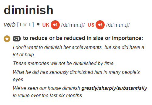 diminish vs. decrease vs. reduce vs. lessen vs. cut down : 네이버 블로그