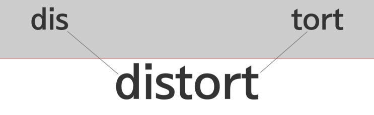 distort, distortion, distortional - 어원학습, 어원, 단어 외우기 : 네이버 블로그