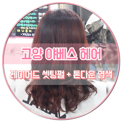 탄현동 미용실 레이어드 셋팅펌으로 첫 인사드립니다. : 네이버 블로그
